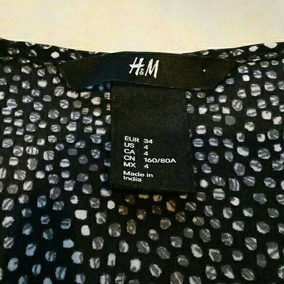 H&M | Dresses | Hm 34 Sleeve Dress Size 4 | Poshmark